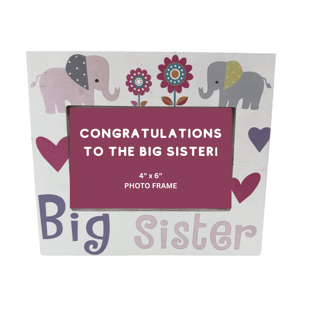 Big Sister Photo Frame – Glitter Baskets