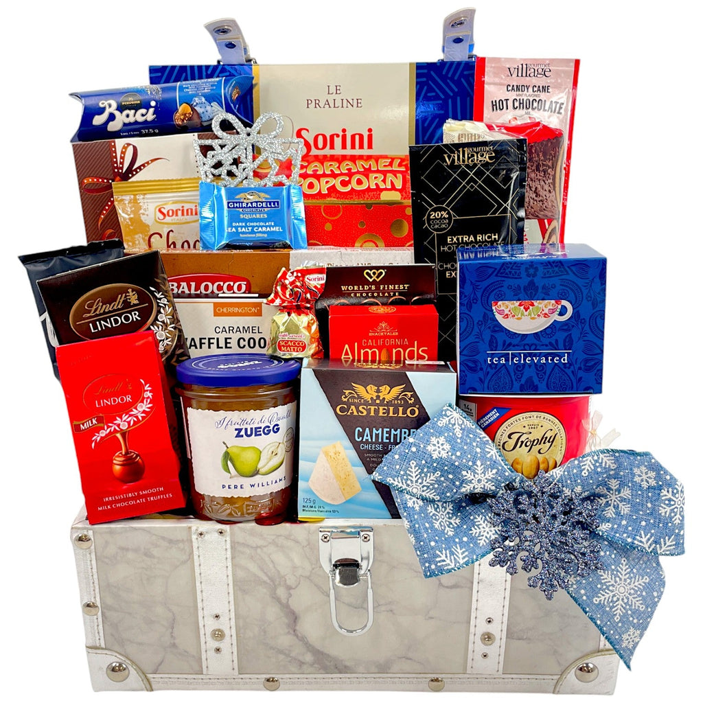 Deluxe Gourmet Sharing Party Gift Basket - Ultimate Holiday Feast ...