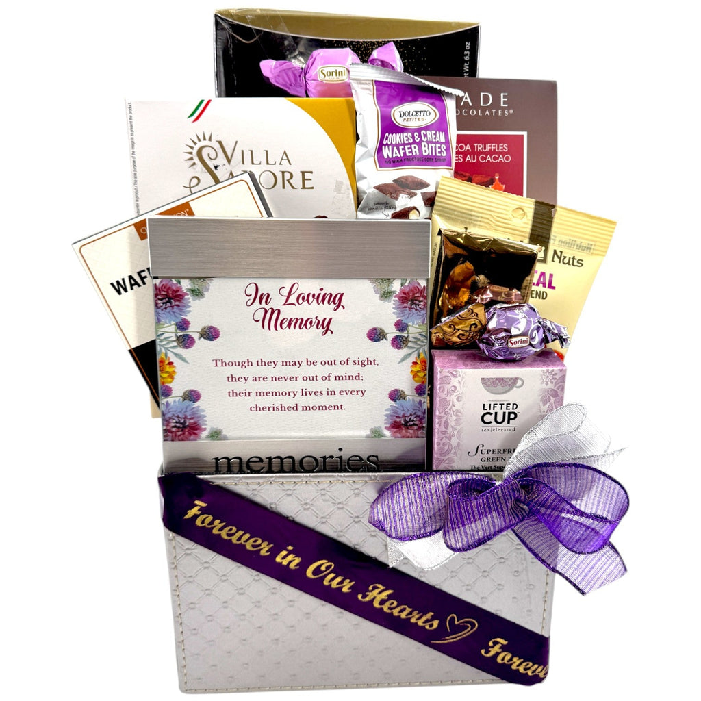 Sympathy Gift Basket - Memories of Comfort – Glitter Baskets