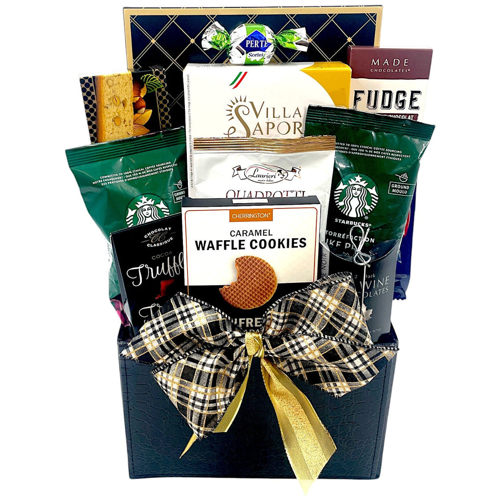 Starbucks Coffee Break for Two - Christmas Gift Basket – Glitter Baskets